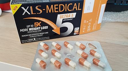 XLS-Medical Ultra 5 Weight Loss Capsules - Reduces Calories Absorbed ...