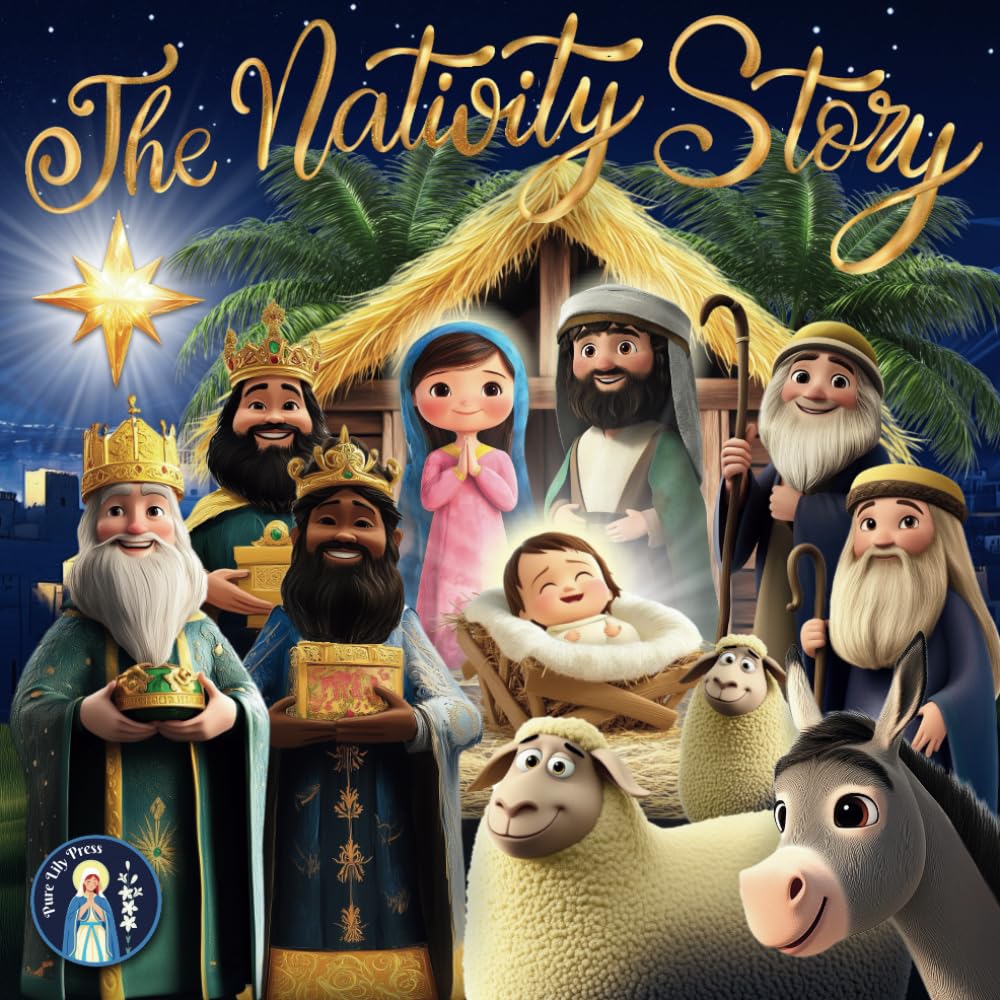 Amazon.com: The Nativity Story for Toddlers and Kids: Touch the Miracle ...