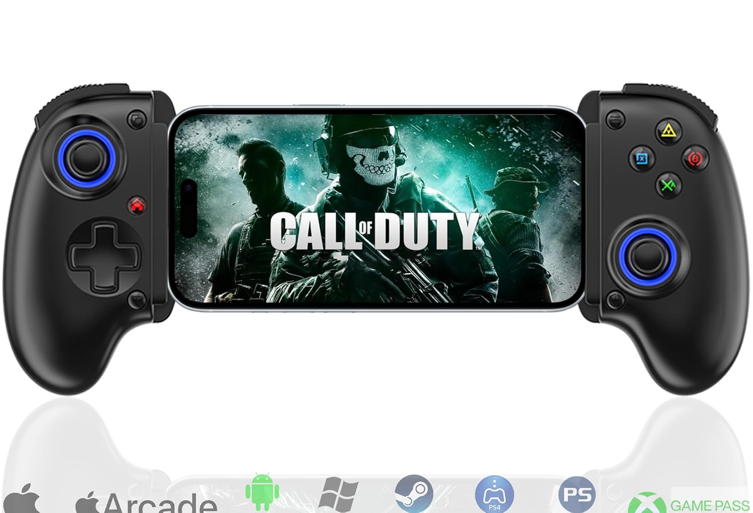 Amazon.com: Megadream Mobile Gaming Controller for iPhone/Android ...