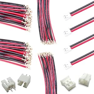 Amazon.com: Yoeruyo PH2.0mm JST Connector Kit with 22AWG Pre-Crimped Wire, 2/3/4/5/6/7/8/9/10/12 ...