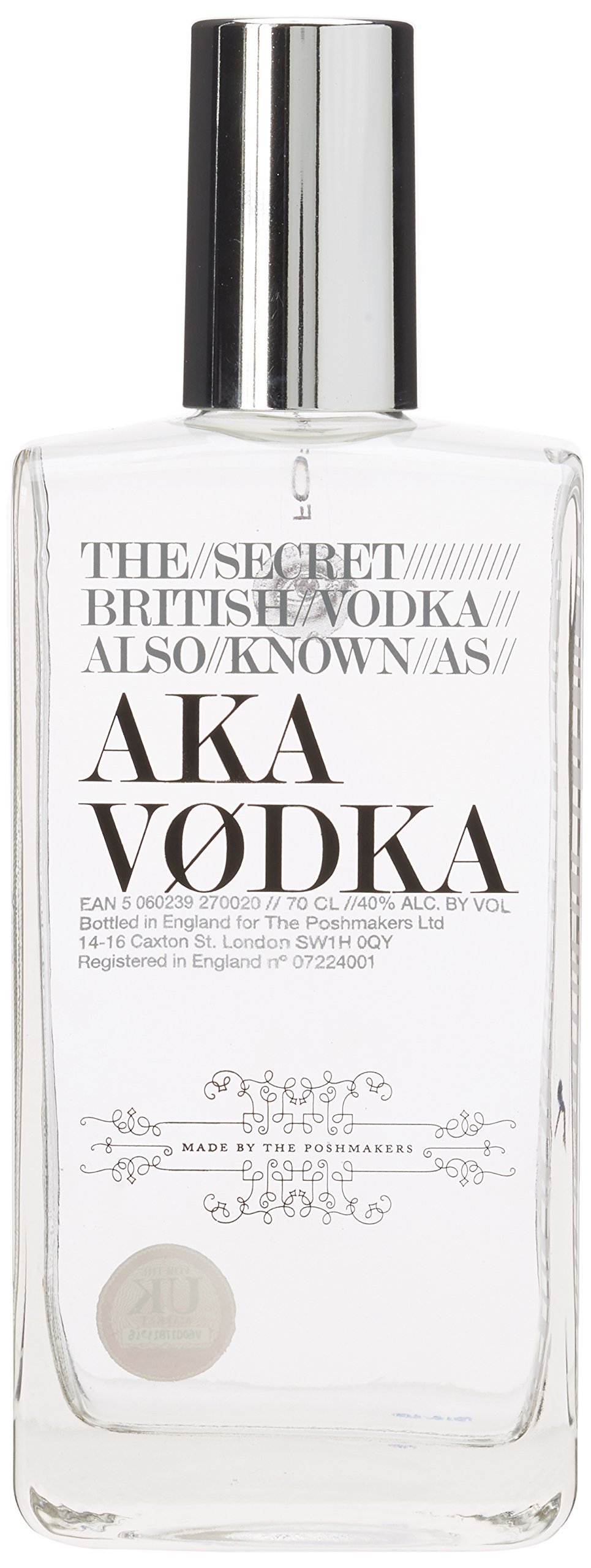Buy The Secret British Vodka also known as AKA Plain Vodka Online at ...