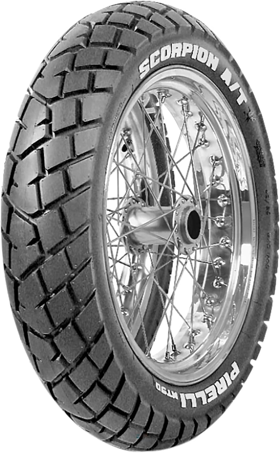 Amazon.co.jp: PIRELLI(ピレリ)バイクタイヤ MT90 A/T リア 120/90-17M/C 64S チューブタイプ ...