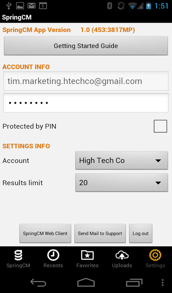 SpringCM - App on Amazon Appstore