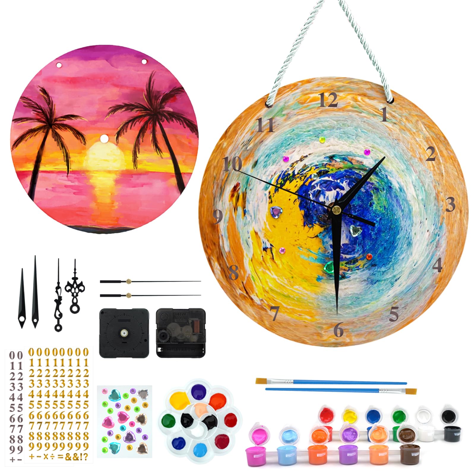 Diy Solar System Clock