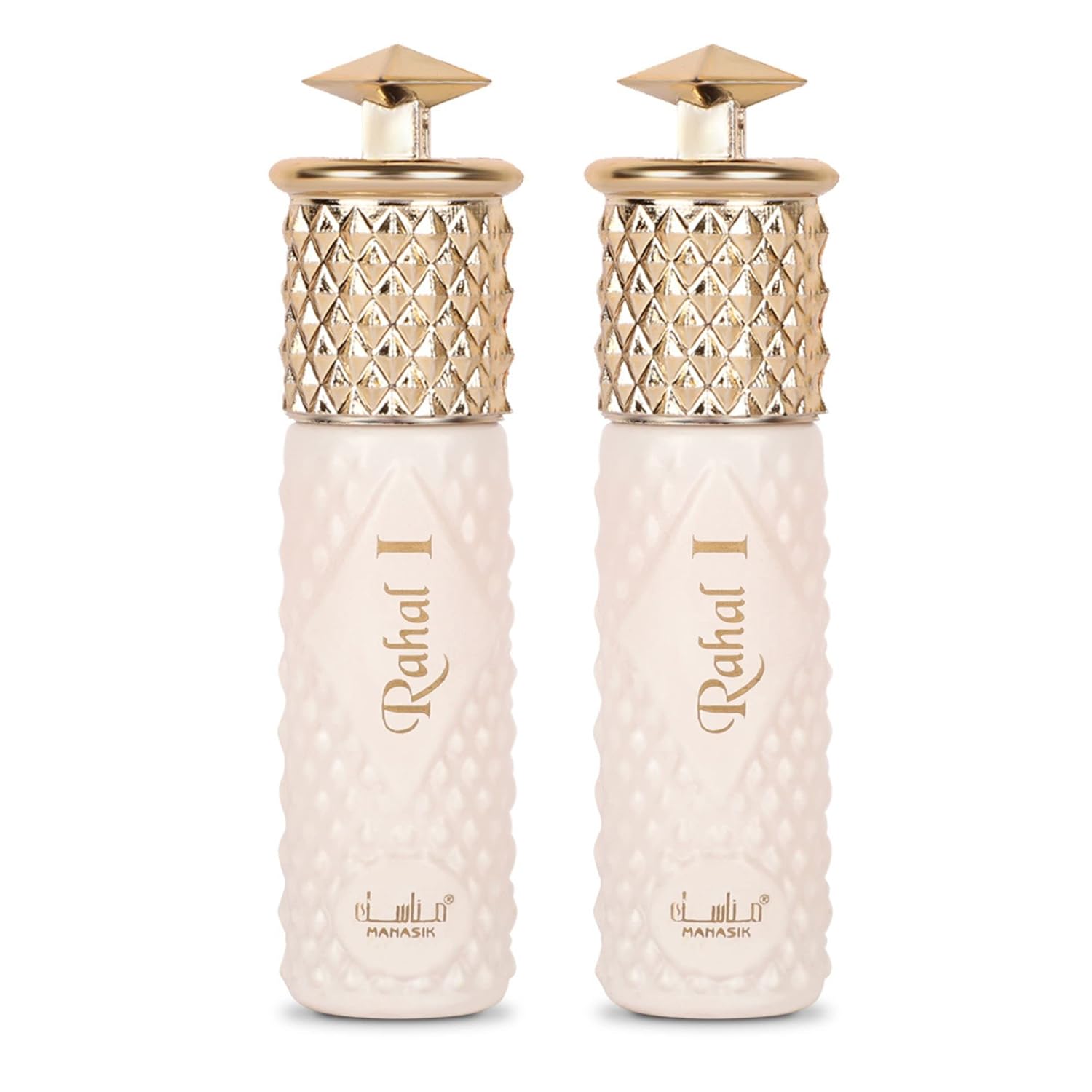 Manasik Set of 2 Alcohol Free Premium Attar, Rahal I Fresh & Soothing ...