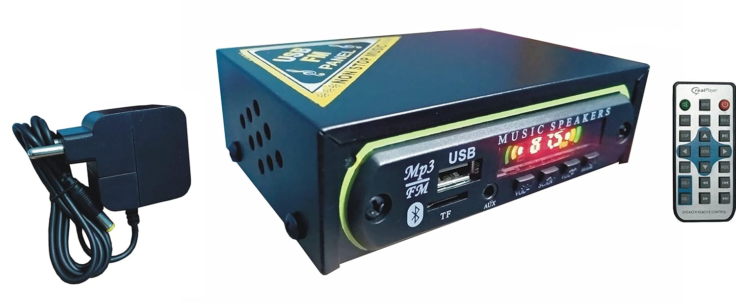 USB MP3 Stereo Audio Media Player with/Bluetooth/FM/USB/AUX Support ...