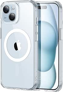 Amazon.com: ESR for iPhone 15 Case, Translucent Matte Case, Compatible with MagSafe, Military ...
