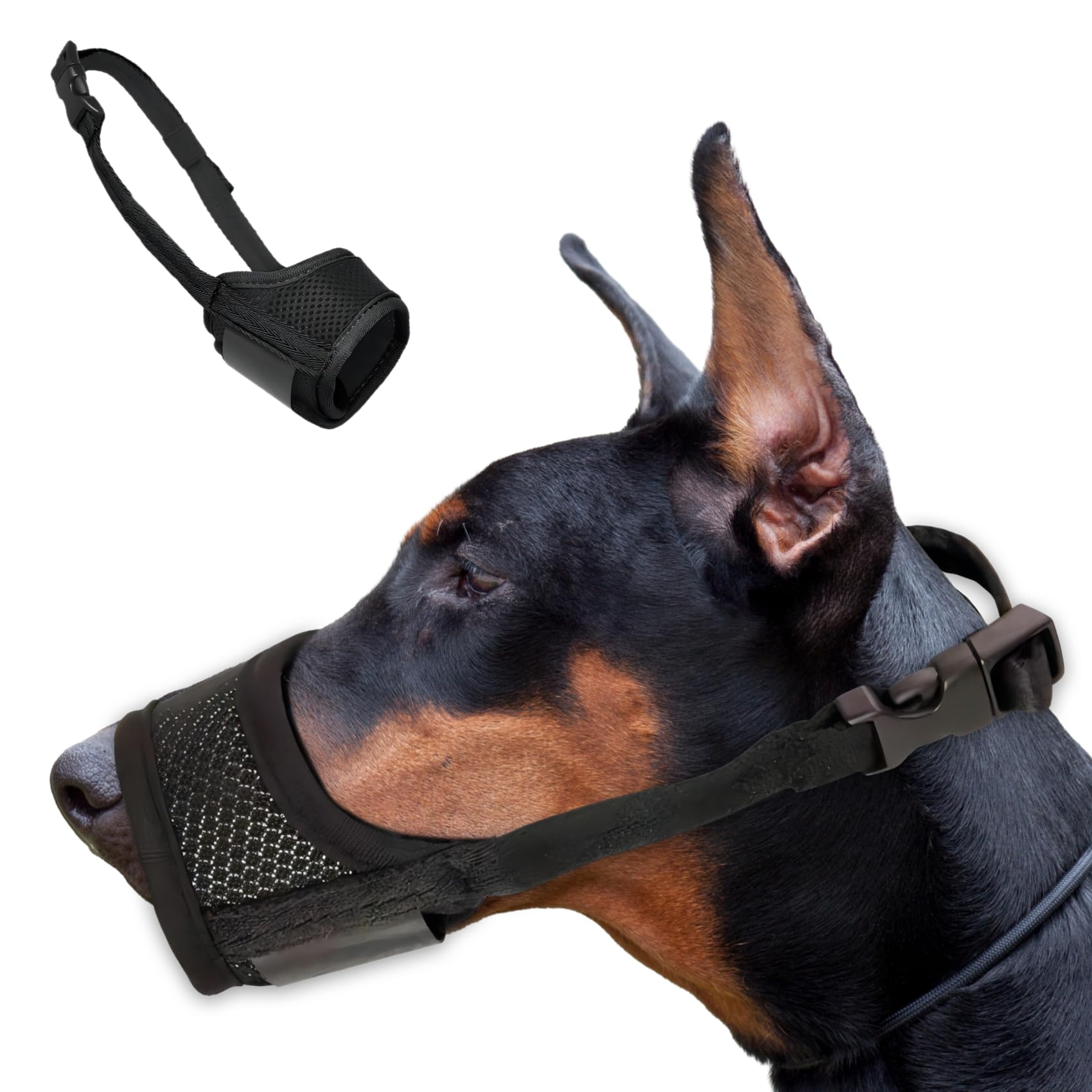 Amazon.com : Dog Muzzle, Soft Mesh Muzzle for Small, Medium and Large ...