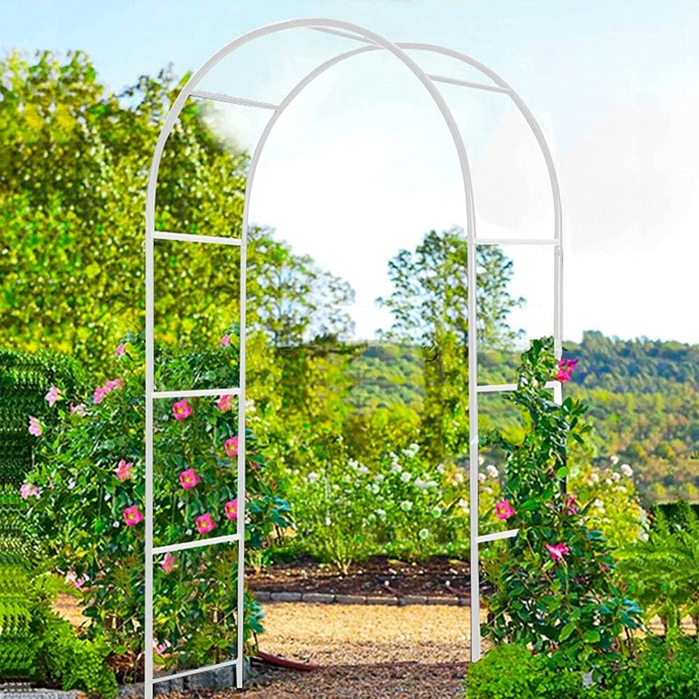 Fqly Metal Garden Arbor Arches For Plant Climbing 7 2ft | Desertcart KUWAIT