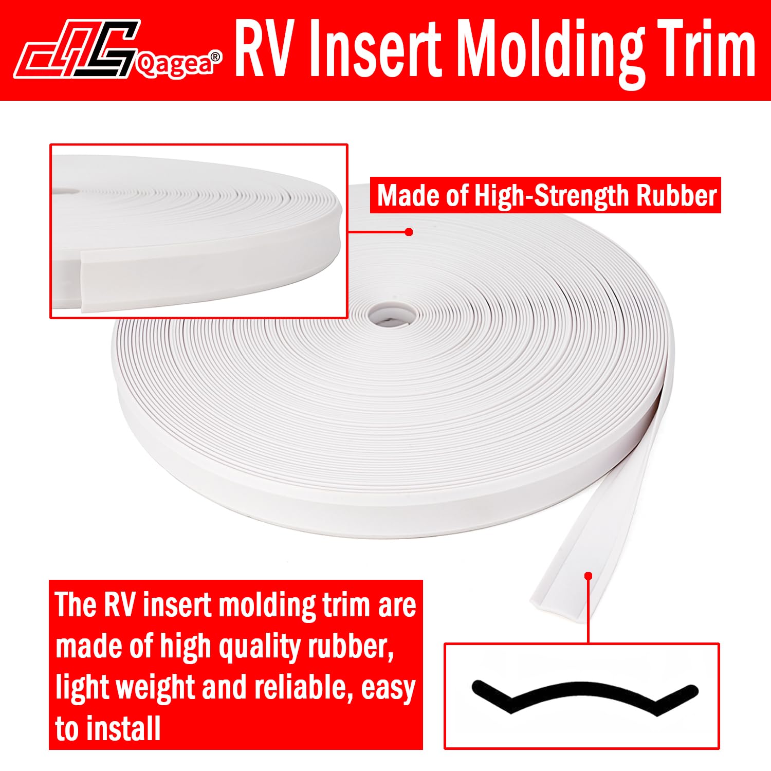 Snapklik.com : RV Insert Molding Trim, Trim Insert 1", Travel Trailer ...