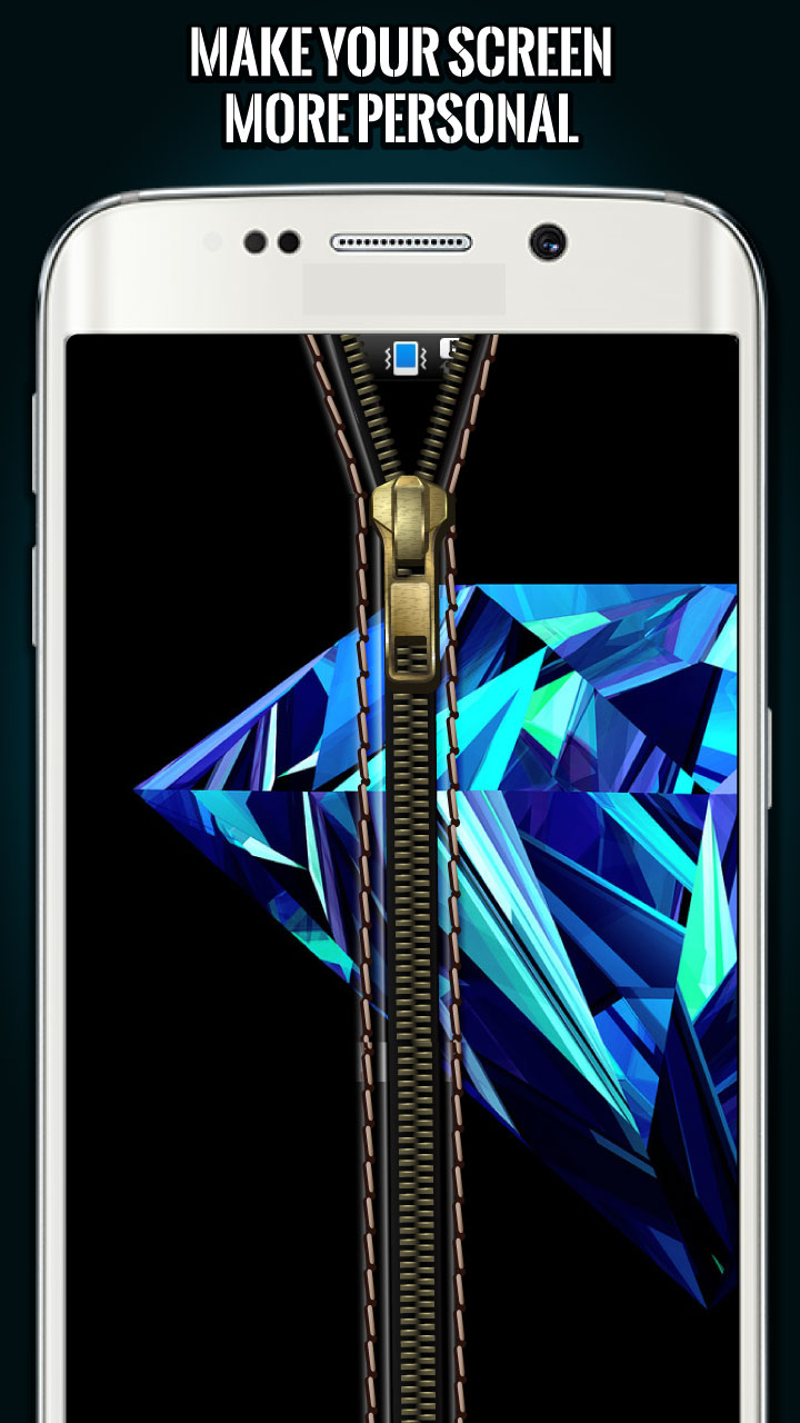 Diamond Zipper Lock : Shine Diamond Lock Screen - App on the Amazon ...