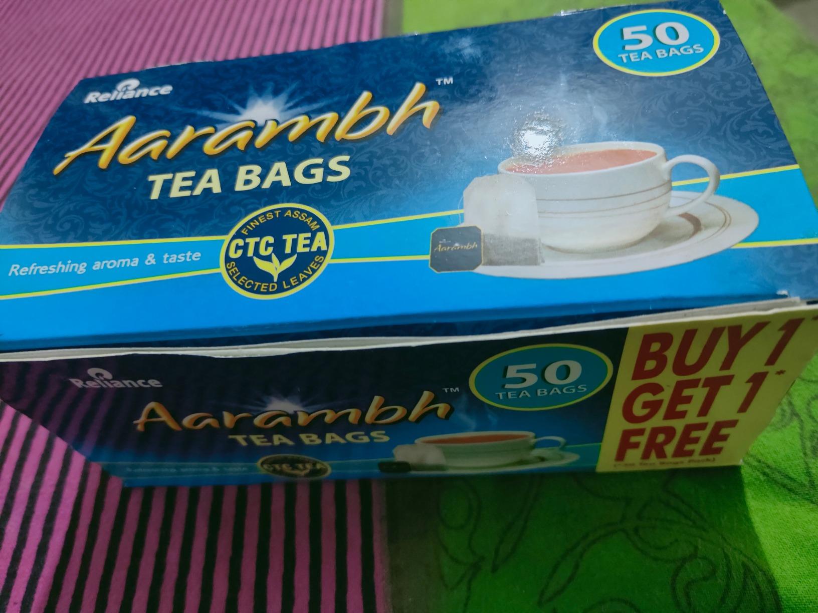 Reliance Aarambh Tea Bags - 25 Bags Pack : Amazon.in: Grocery & Gourmet ...