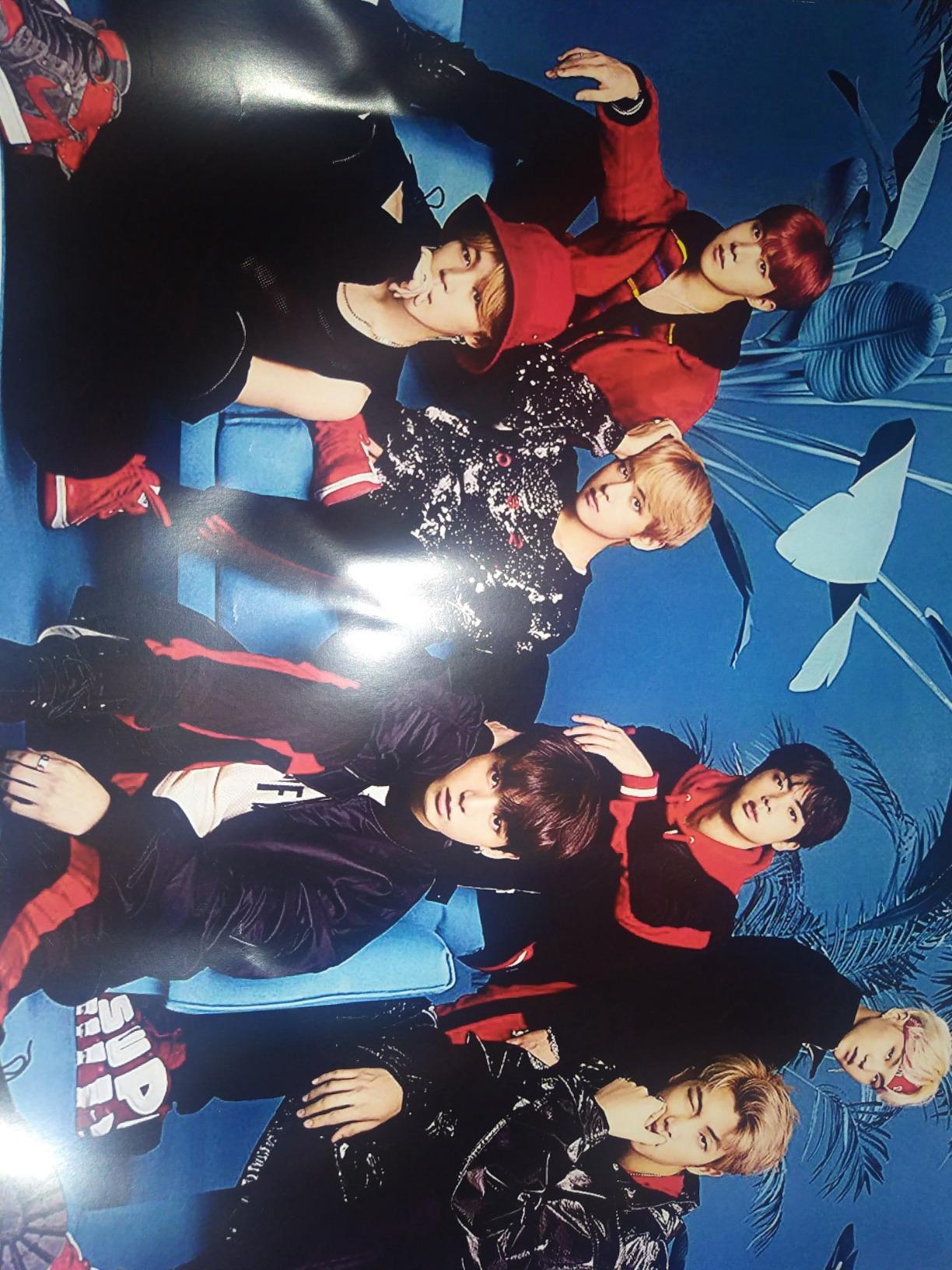Posterhouzz Paper and Vinyl BTS Band Members Wall Poster, Multicolour ...