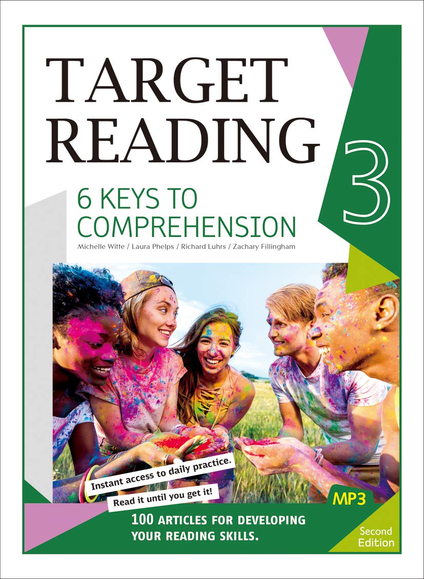 Target Reading 3: 6 Keys to Comprehension (2nd Ed.) (16K+1MP3)（With No ...