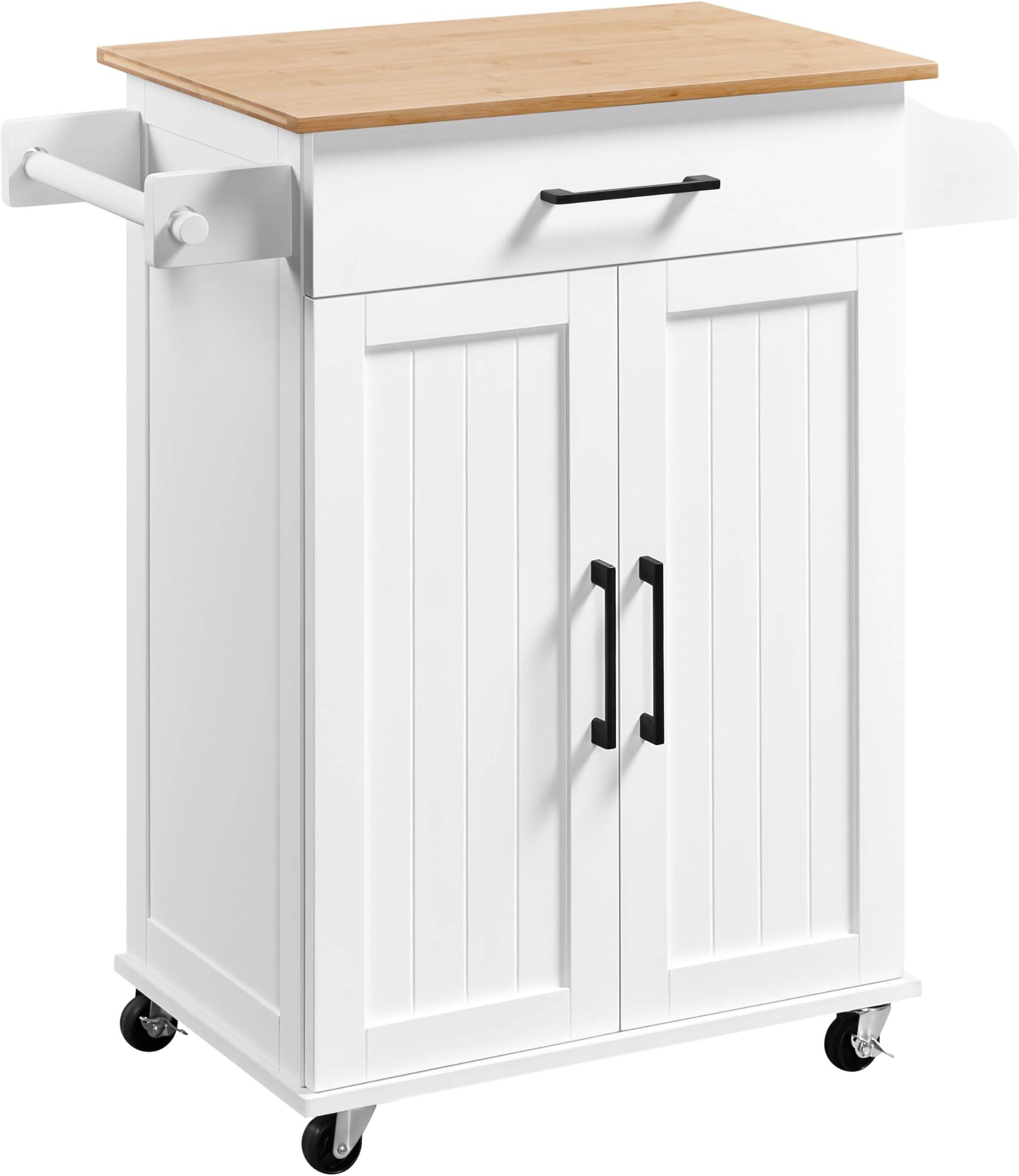 Amazon.com: Spirich Kitchen Island on Wheels, Rolling Kitchen Cart with ...