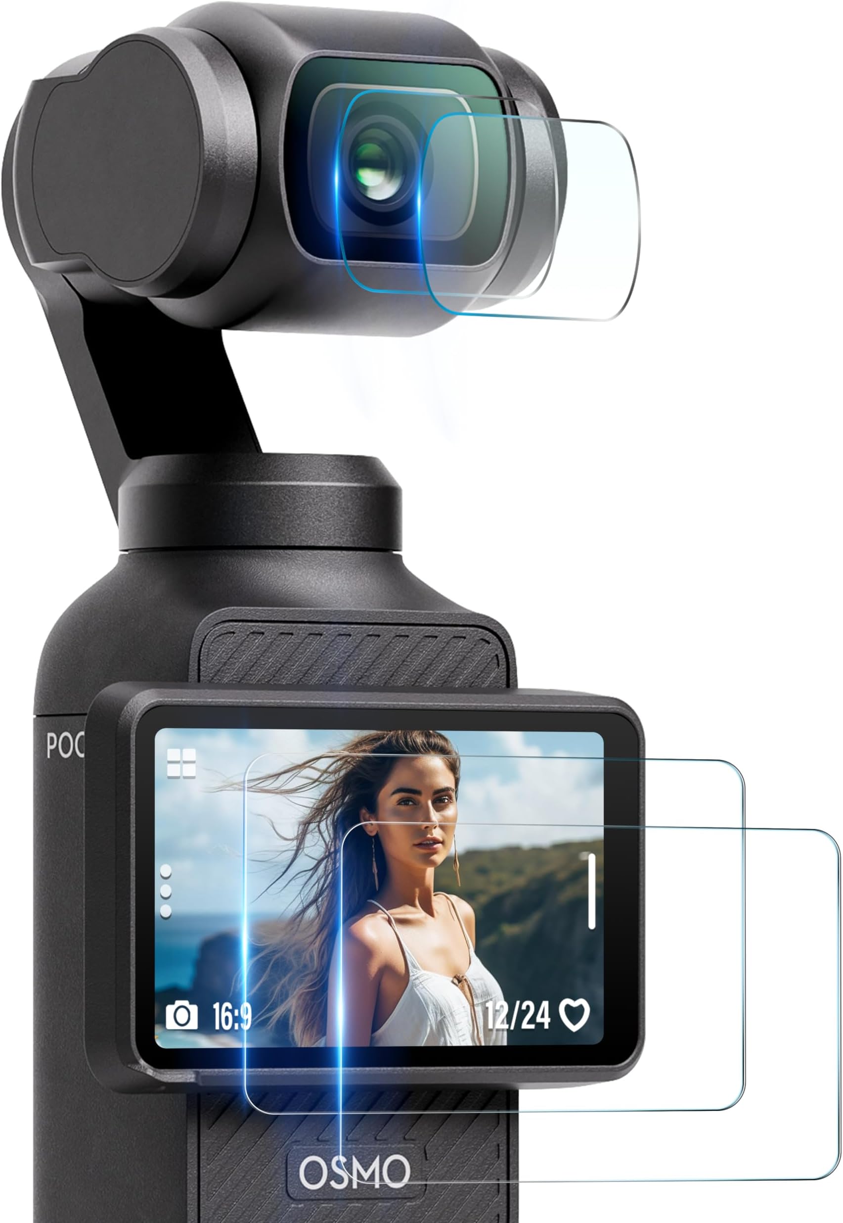 Amazon.com: STARTRC Screen Protector for DJI Osmo Pocket 3 Creator ...