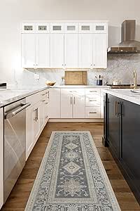 Amazon.com: RUGGABLE Cambria Runner Rug - Perfect Vintage Washable Rug ...