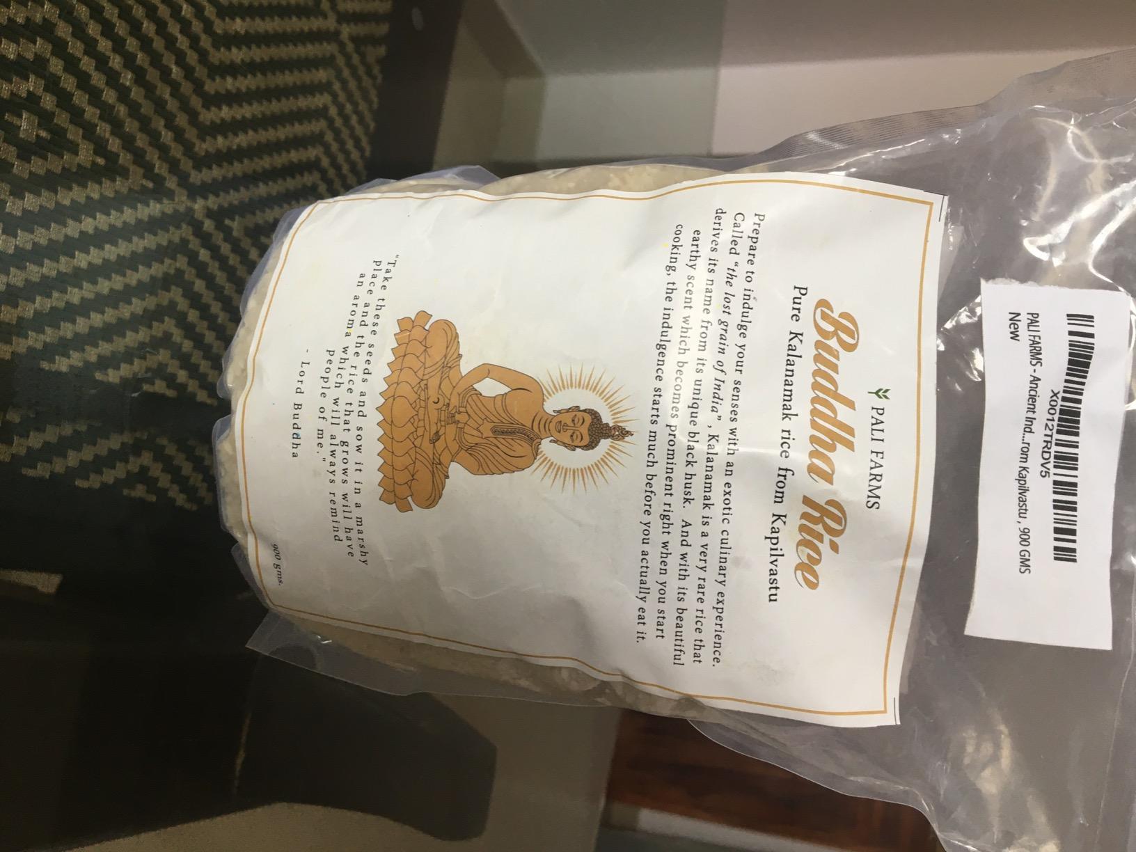 Pali Farms - Buddha Rice | 900g | Pure Kalanamak Rice from Kapilvastu ...