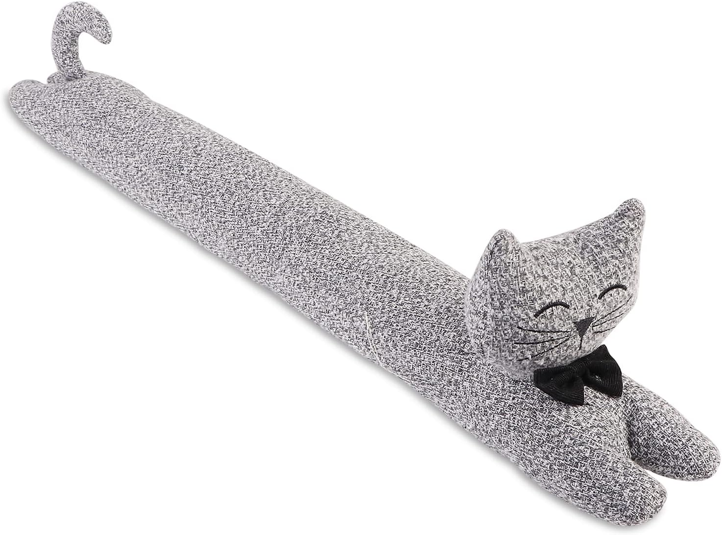 Amazon.com: Bits and Pieces - Plush Cat Door Draft Stopper - Door and ...