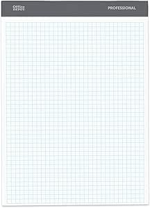 Amazon.com : Office Depot® Brand Professional Quad Pad, 8 1/2" x 11 3/4 ...