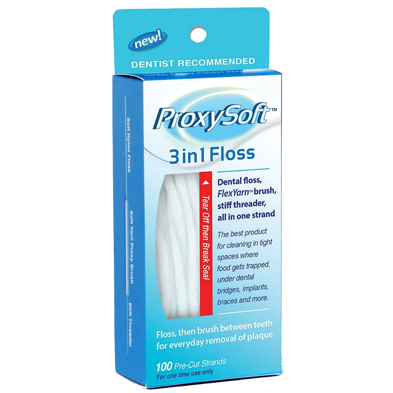 Amazon.com : ProxySoft 3-in-1 Dental Floss for Optimal Teeth Flossing ...
