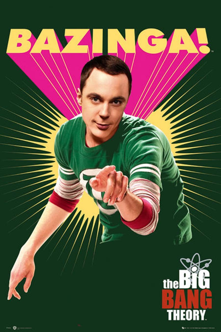 Sheldon Bazinga Poster