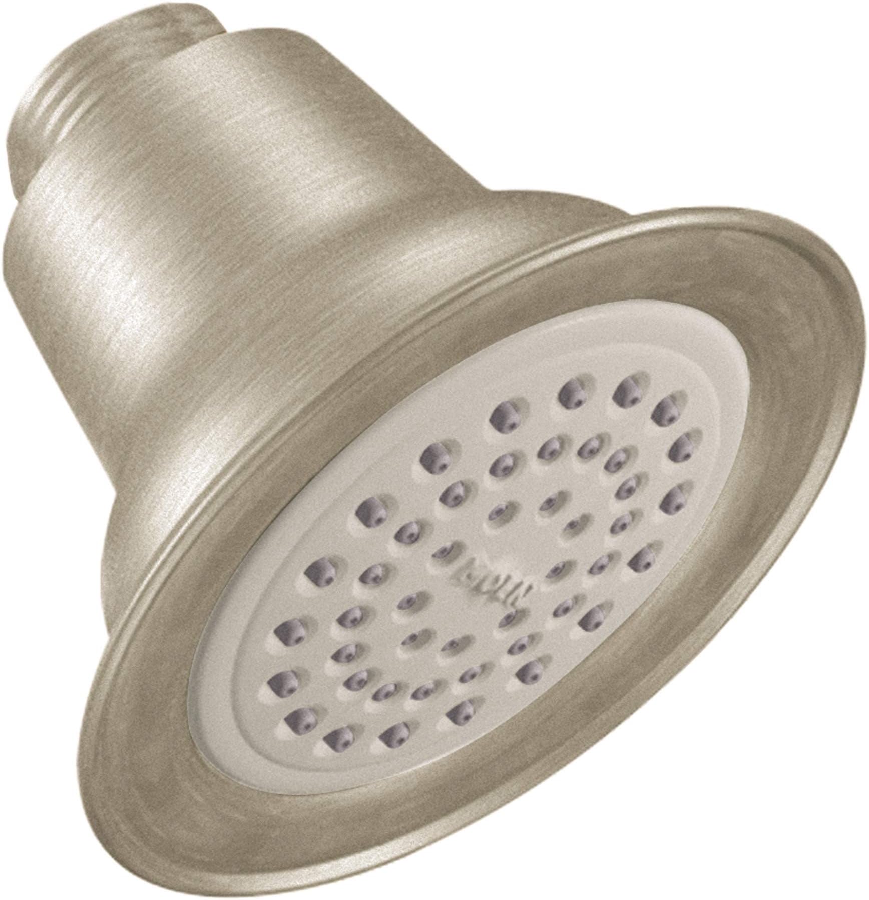 Moen 6345BN Collection 8-Inch Fixed Single Function Round Rainshower ...
