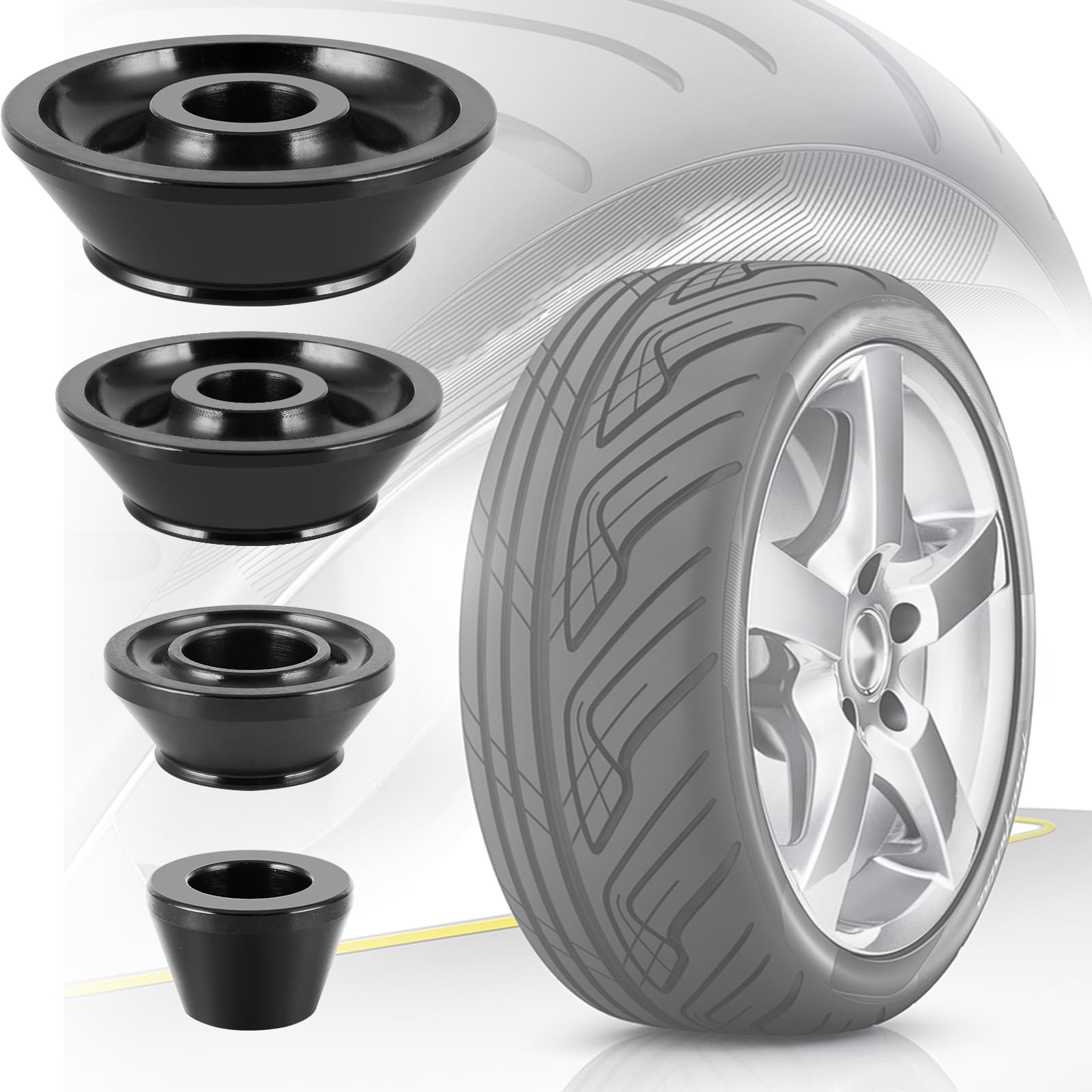 Amazon.com: Wheel Balancer Cone 36mm Universal Wheel Balancer Adapter ...