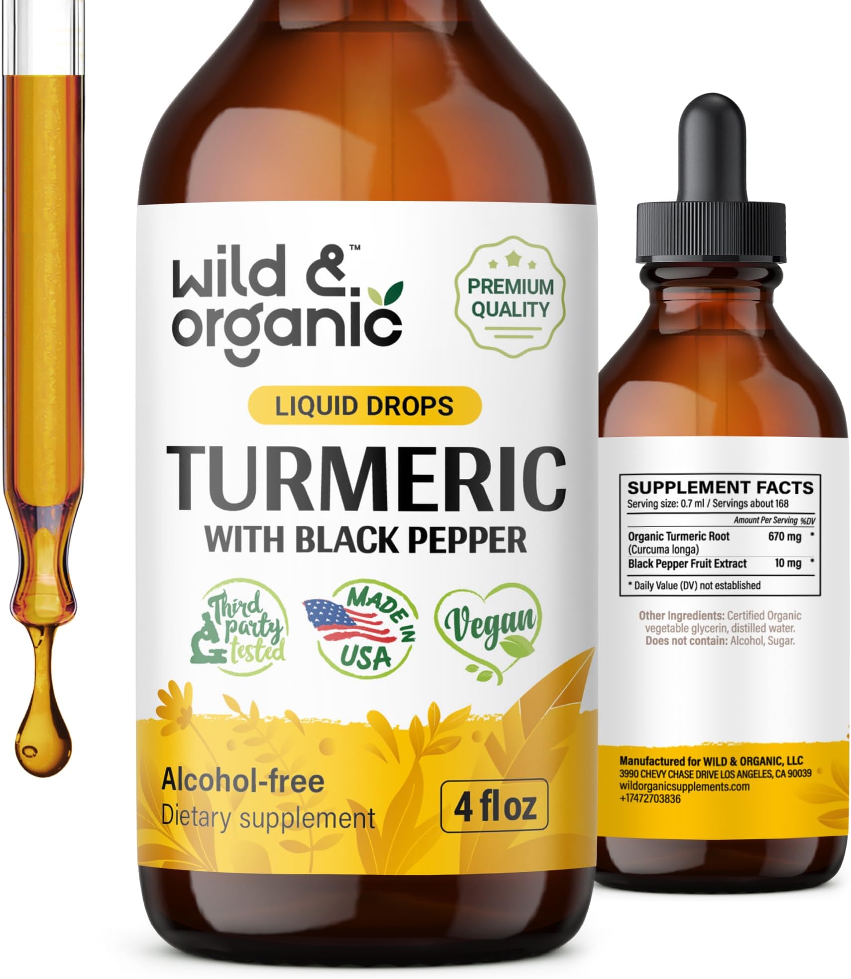 Amazon.com: Qunol Liquid Turmeric Curcumin with Black Pepper, Turmeric ...