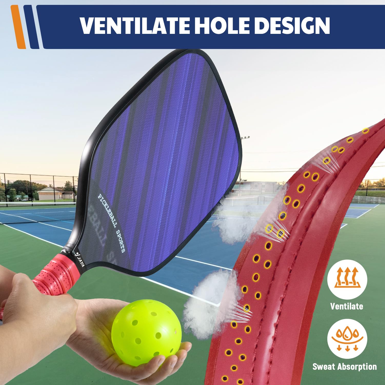 Snapklik.com : Pickleball Paddle Grip Tape, Pack Of 2 Pickleball ...