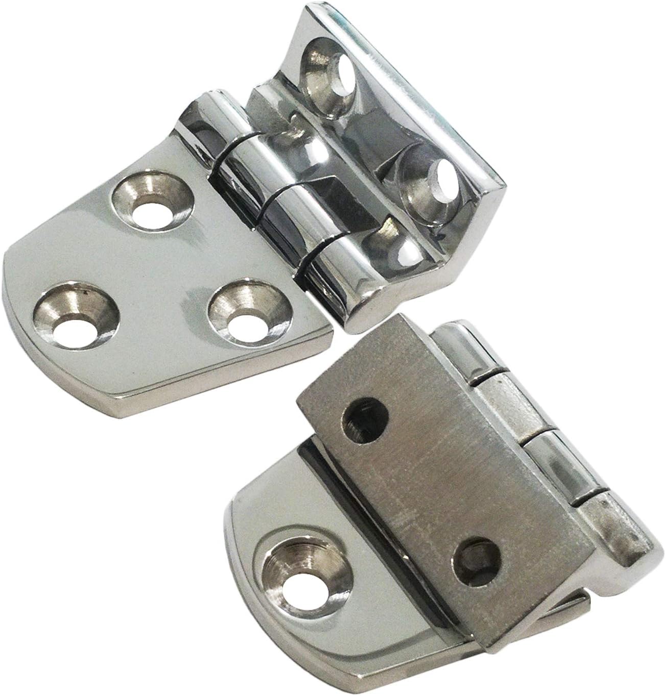 Amazon.com: Pair of Marine Grade316 Stainless Steel Mirror Polished ...