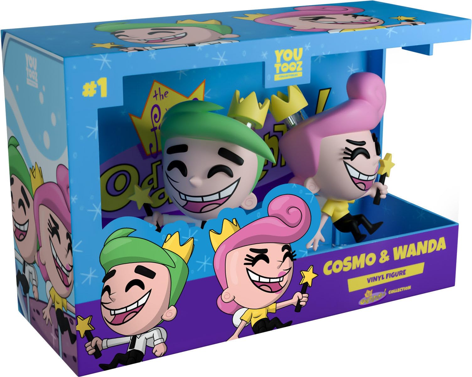 Amazon.com: Youtooz FOP Cosmo and Wanda 5.1", Cosmo and Wanda Vinyl Figure, Collectible Cosmo ...