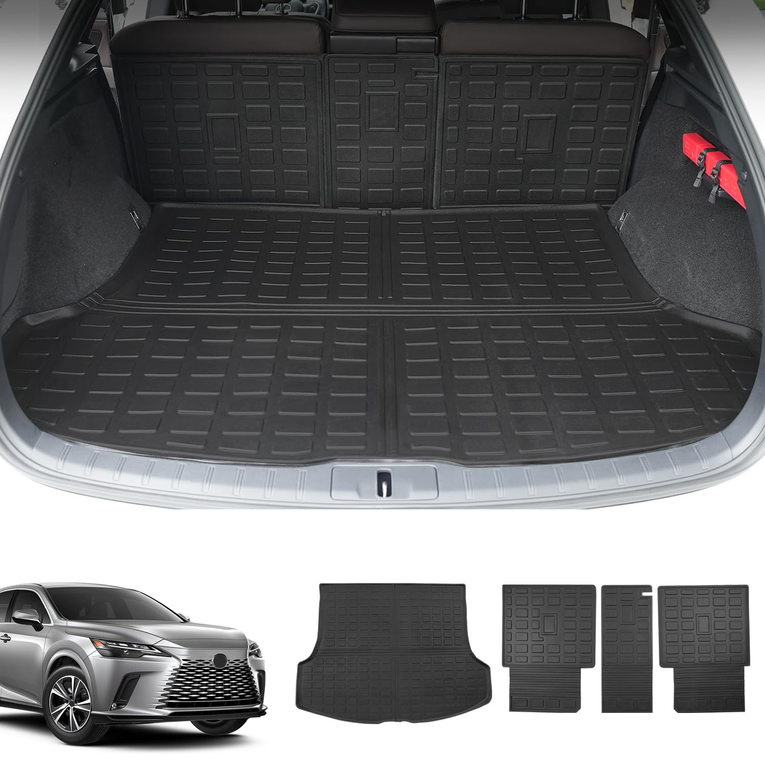 powoq Cargo Mat Compatible with 2023 2024 Lexus RX350 RX350H RX500H ...