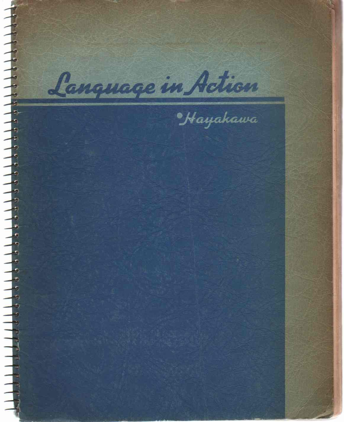 LANGUAGE IN ACTION A Second Draft: Hayakawa, S. I: Amazon.com: Books
