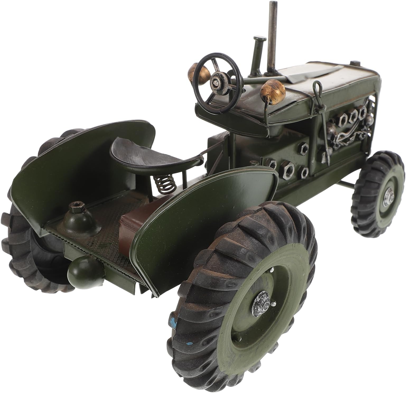 Amazon.com : Concrete Young Child on a Tractor Figure Massive Boy on ...
