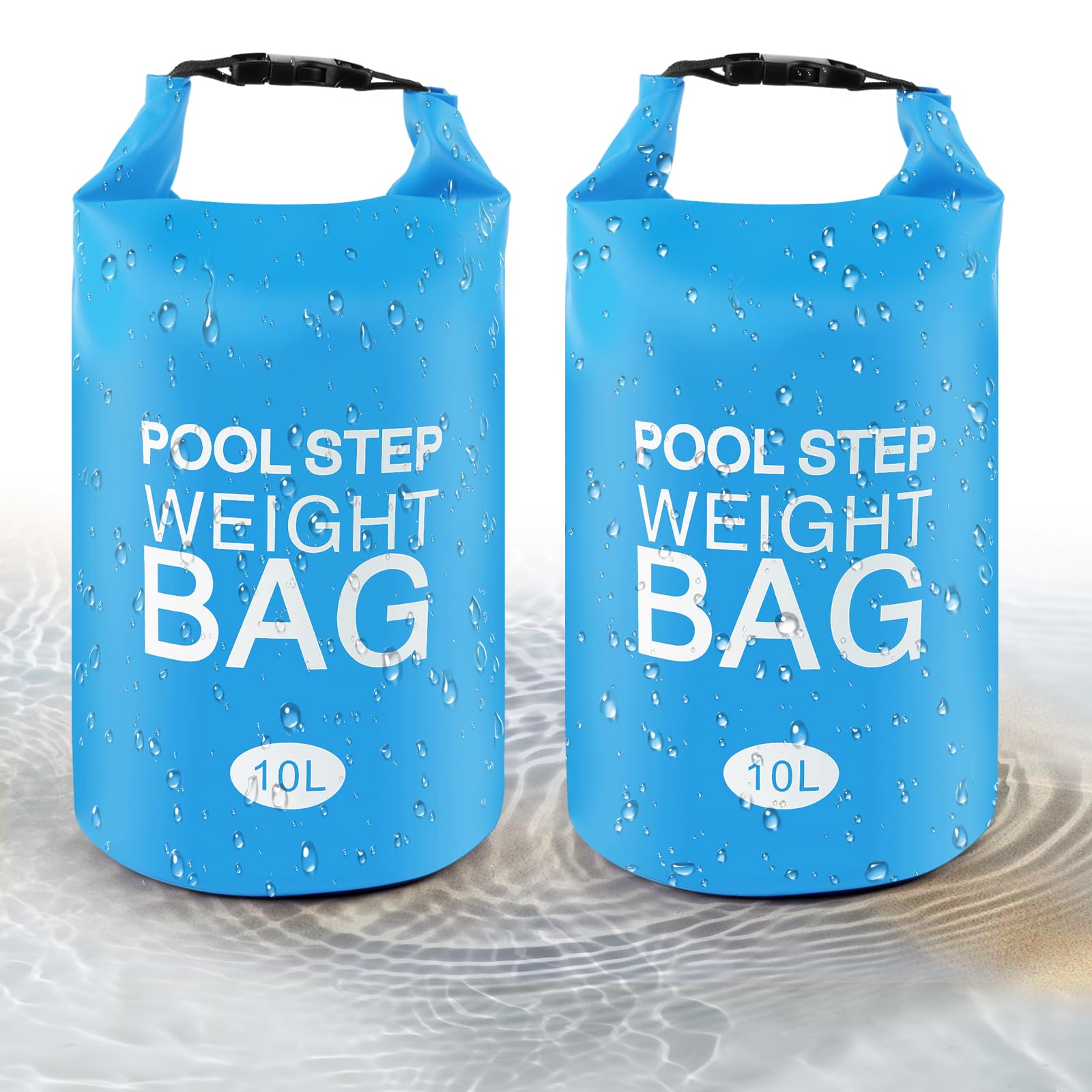 Snapklik.com : Universal Foldable Pool Stair Weights - 250D PVC ...