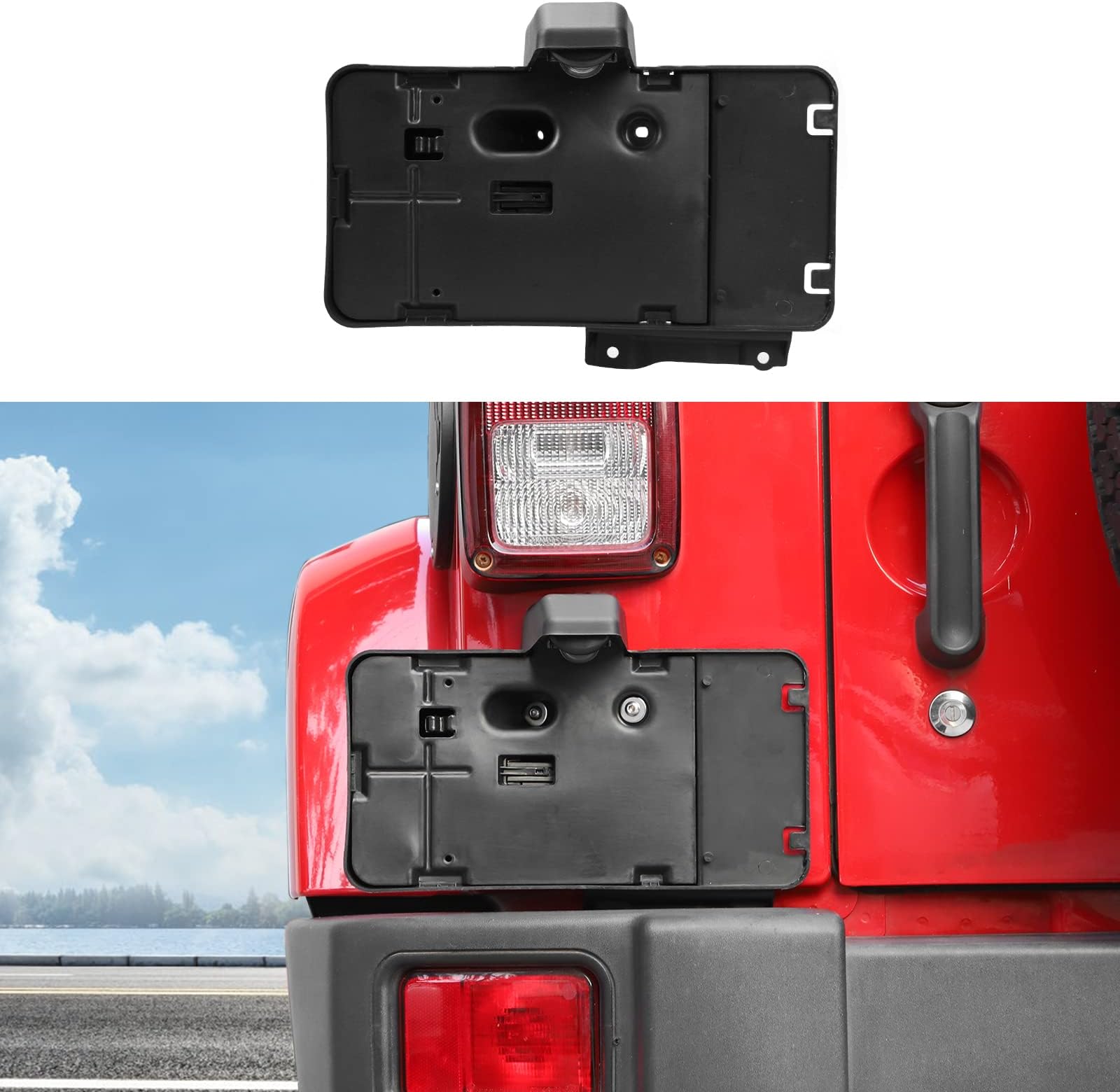 Amazon.com: Rear License Plate Frame Holder Mount Bracket for 1997-2006 ...