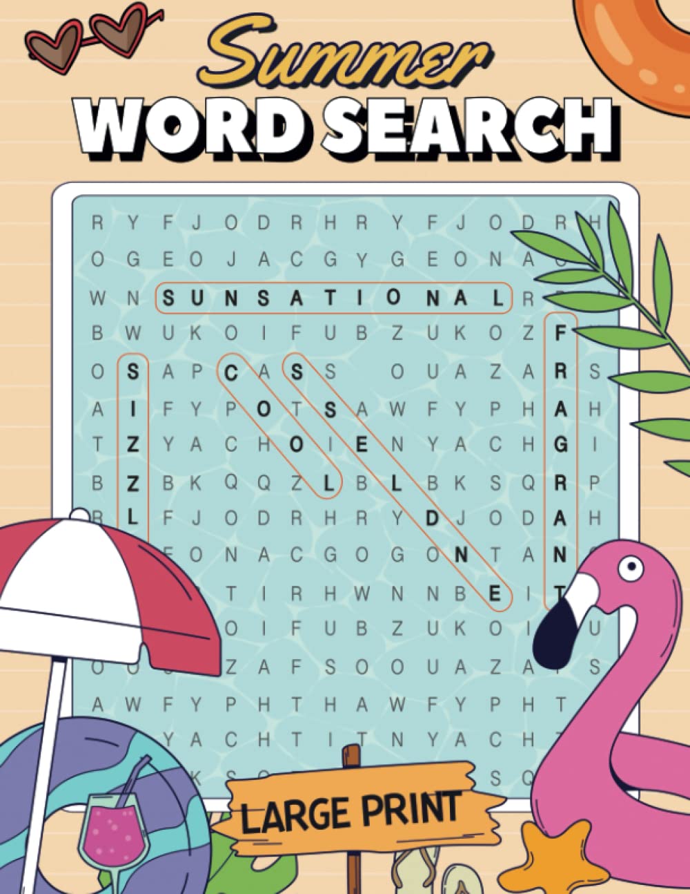 Summer Word Search: A Summertime-themed Puzzle Activity Book For Teens ...