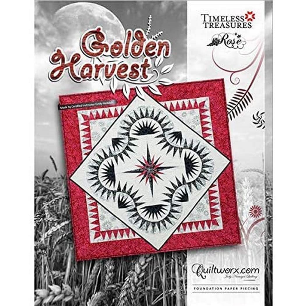 Amazon.com: Golden Harvest Quilt Pattern by Quiltworx : Arts, Crafts ...