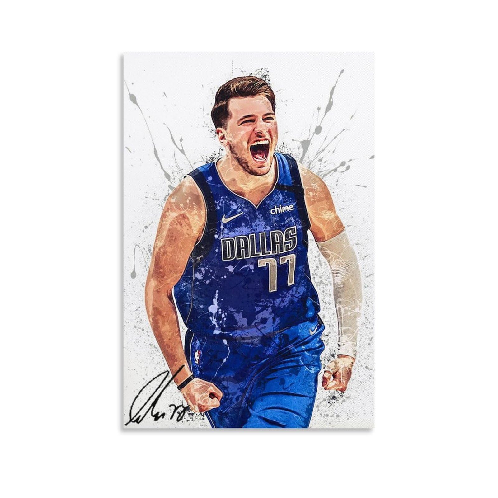 Amazon.com: Luka Doncic Signed Poster Poster Art Decor Painting ...