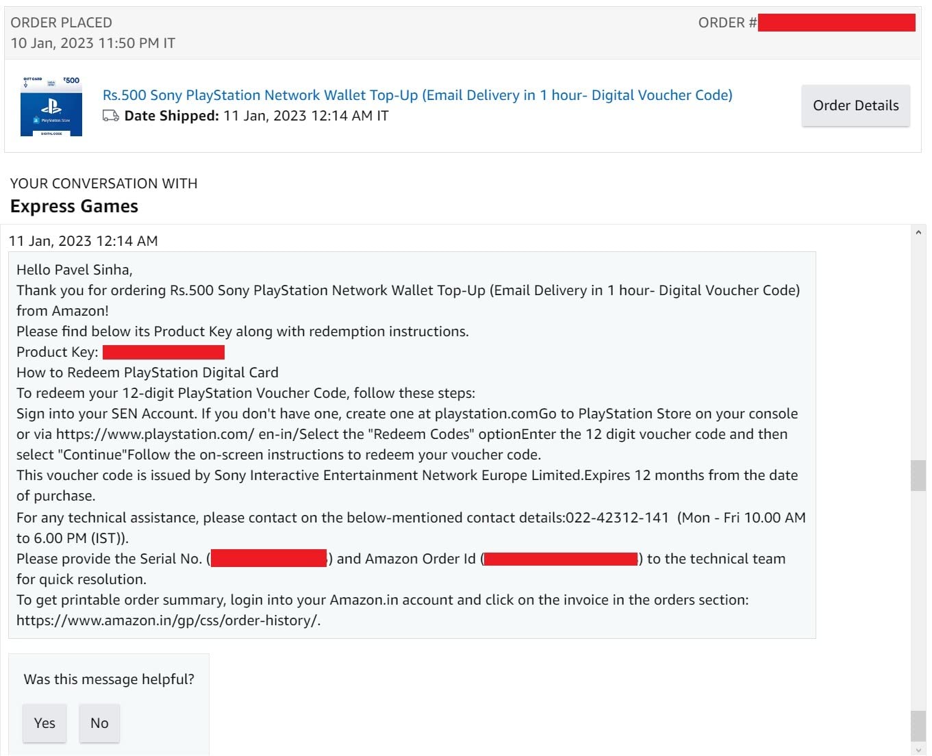 Sony Interactive Entertainment Europe Playstation Network Wallet Top-Up ...