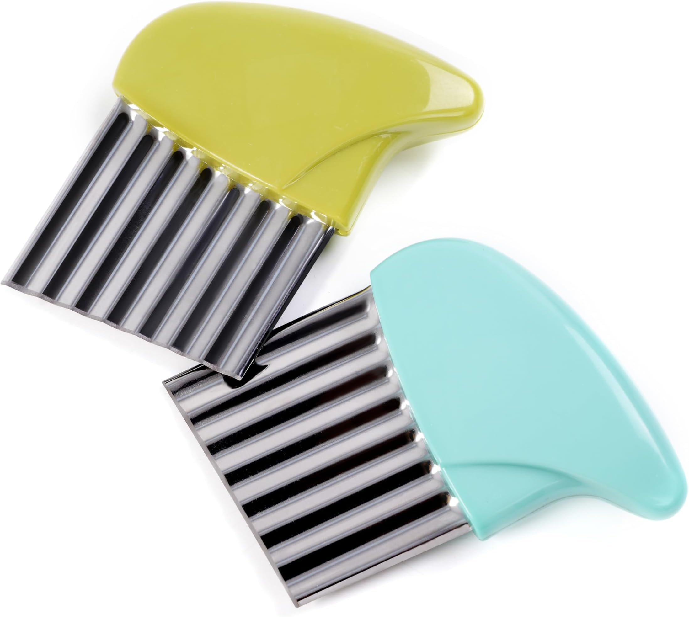 Amazon.com: Crinkle-Cutter Stainless-Steel Blade-Wavy for Veggies-Salad ...