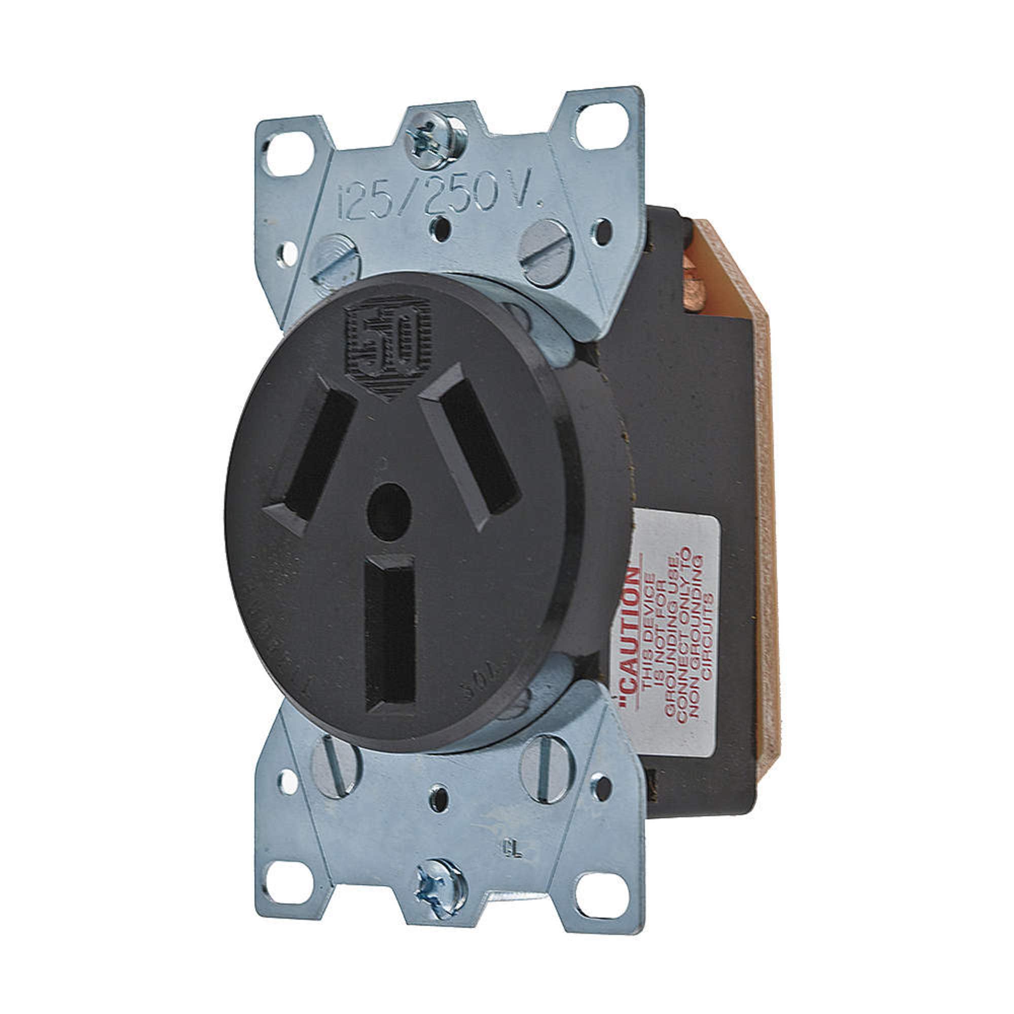 Straight Blade Devices, Receptacles, Flush Receptacle, Industrial Grade ...