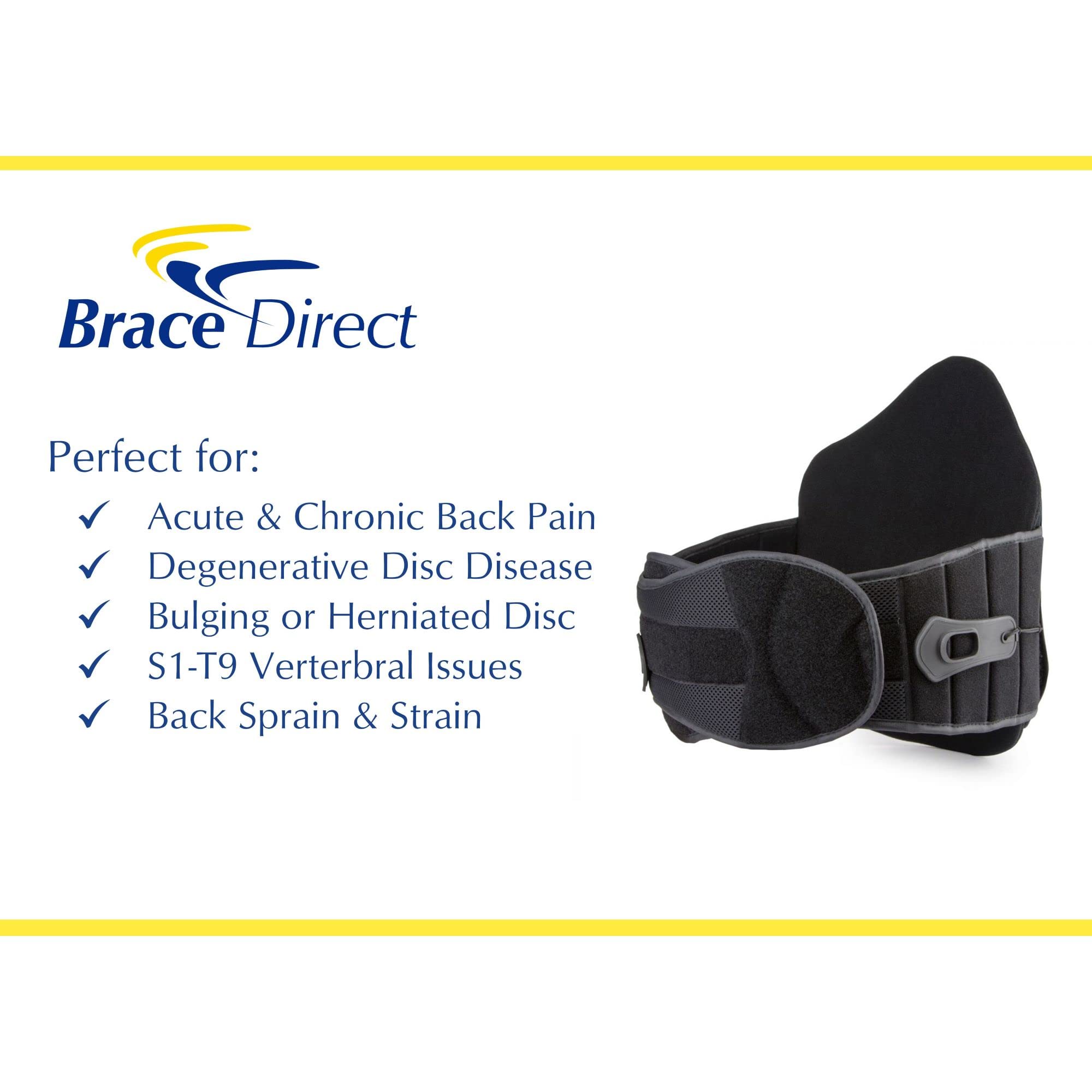 Brace Align VertebrAlign LSO Lumbar Lower Back Brace LSO0648 L0631-Plus ...