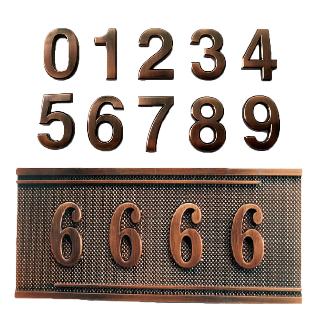 Square Door Number Plaques