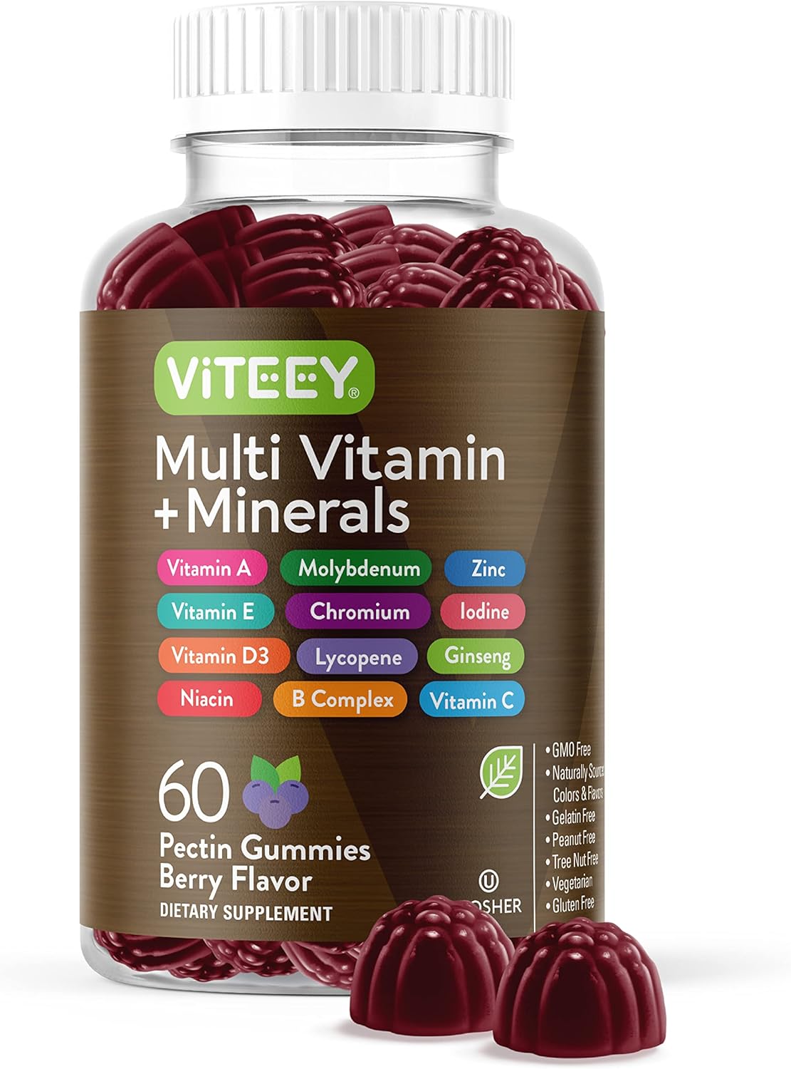 Amazon.com: Multivitamin Gummies Vitamins for Adults & Teens - Immune ...