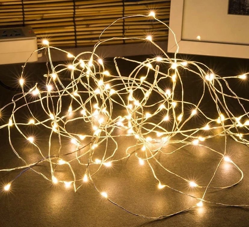 Buy LTETTES 10 Meters 100 LED Copper String Lights | LTETTES