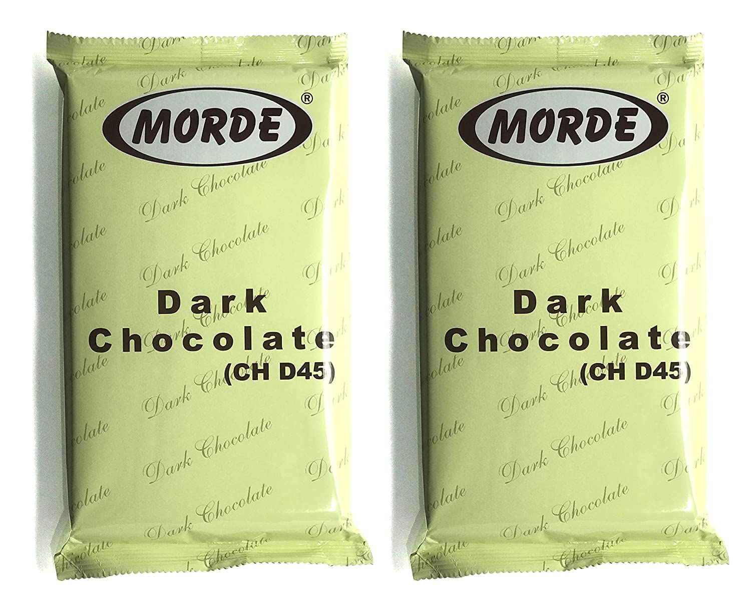 Bake Mitra Morde Dark Chocolate Compound Slab Bar (Pack of 2 of 400 gm ...