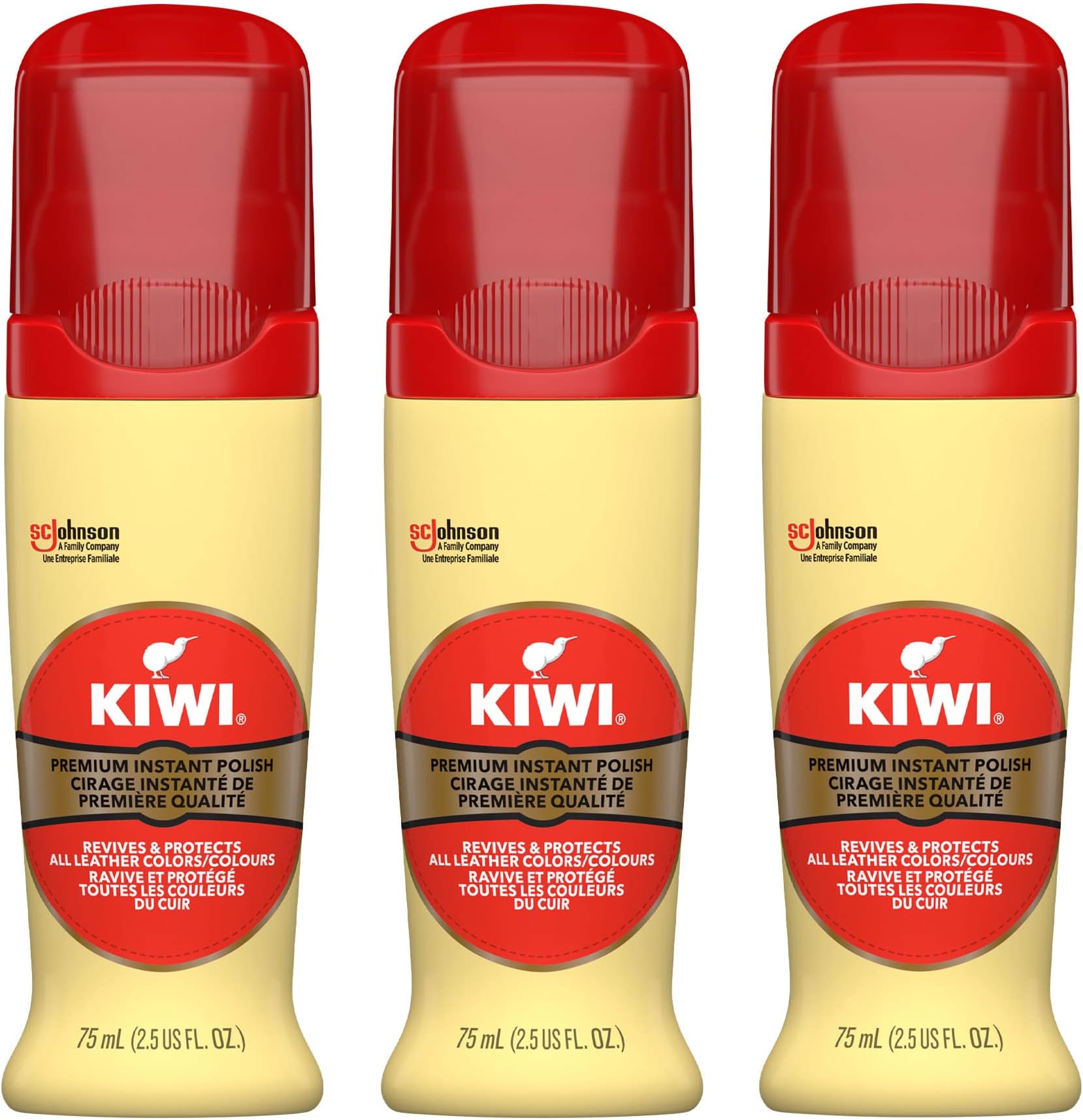 Amazon.com: KIWI Instant Shine & Protect Liquid Shoe Polish, Black, 1 ...
