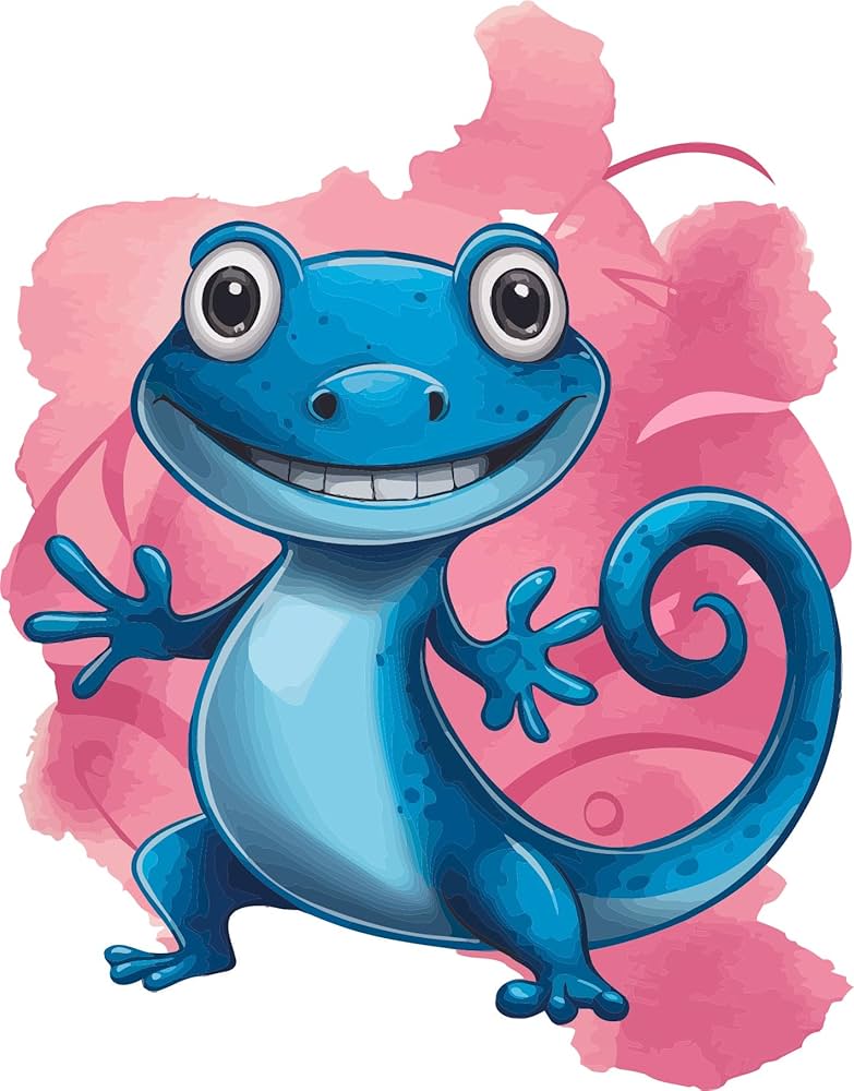 Geckos Cartoon Style Gecko Cartoon Vector Images | Depositphotos